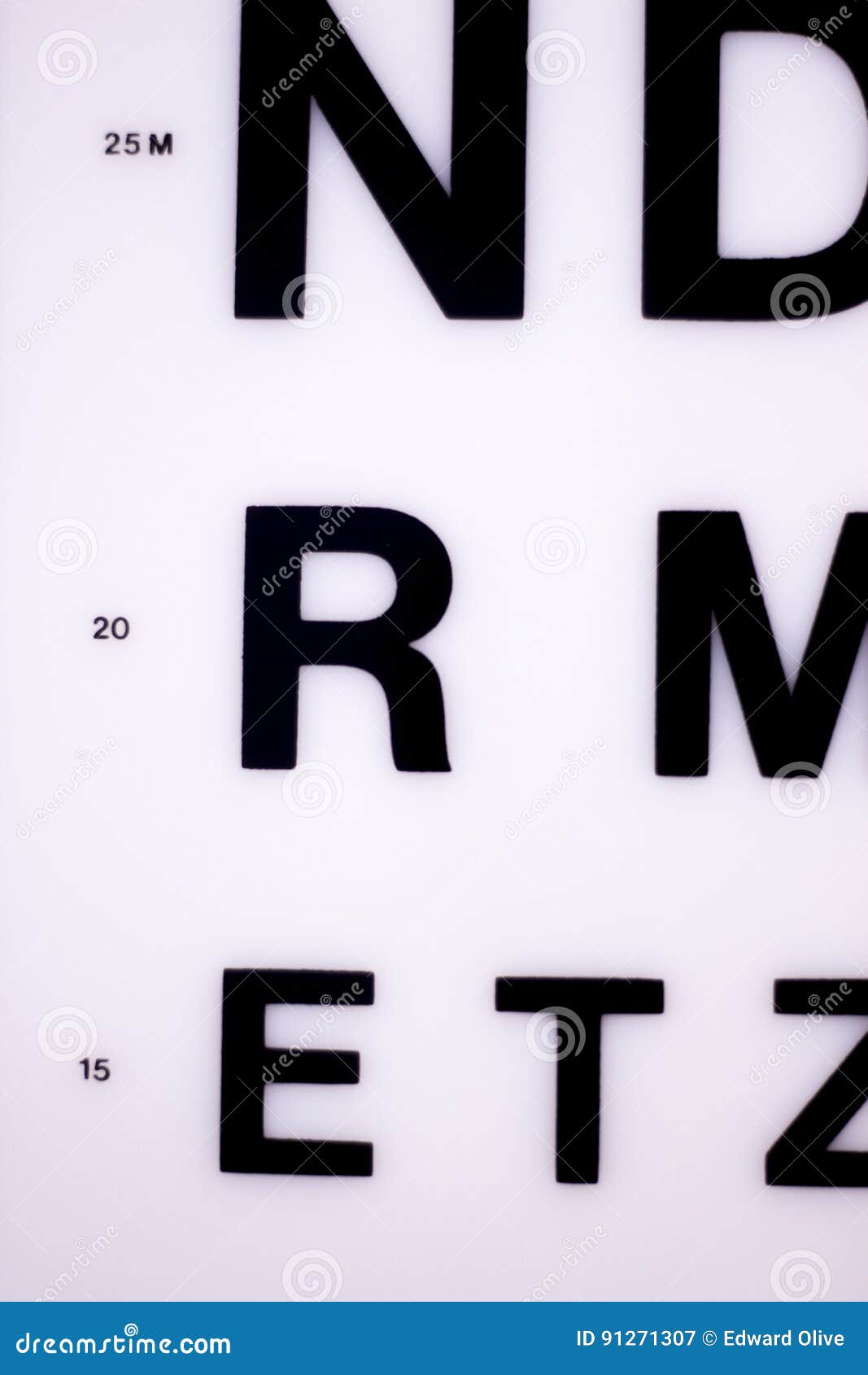Optician eye test chart stock image. Image of medicine - 91271307