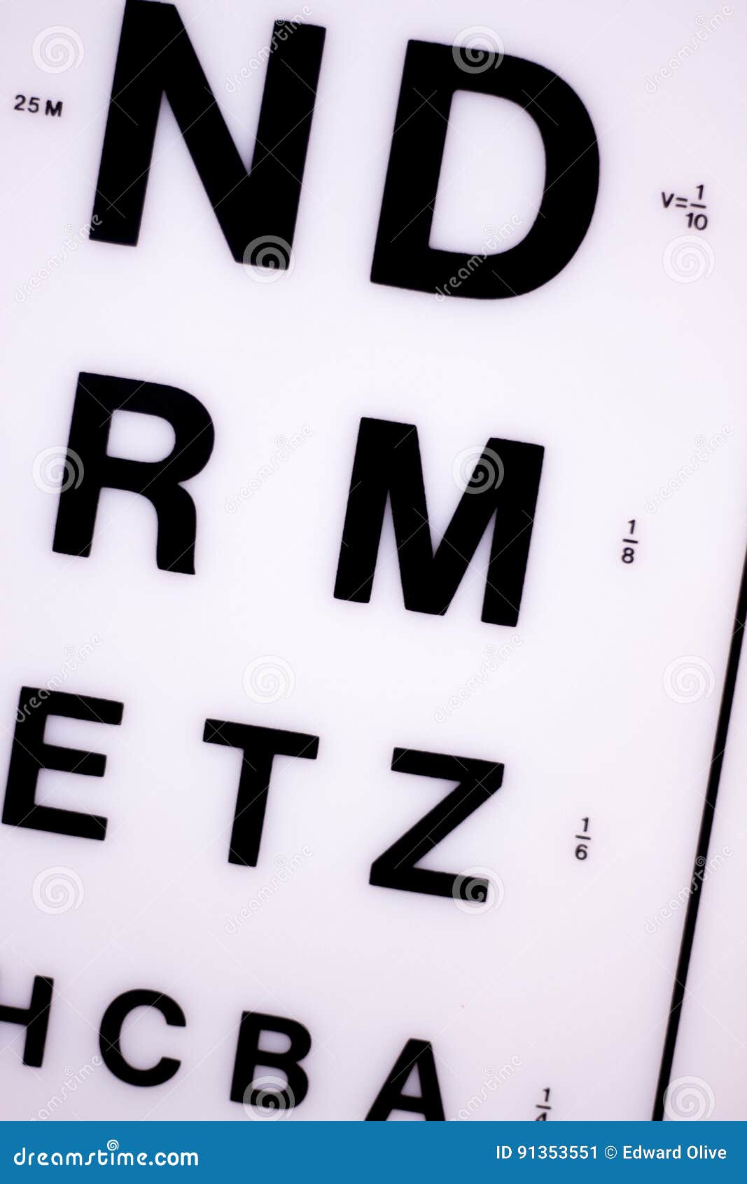 Optician Eye Test Chart Royalty-Free Stock Photography | CartoonDealer ...