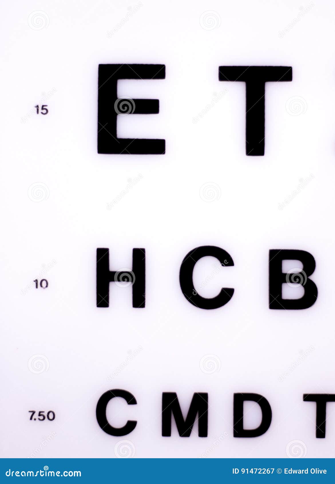 Optician eye test chart stock image. Image of checkup - 91472267