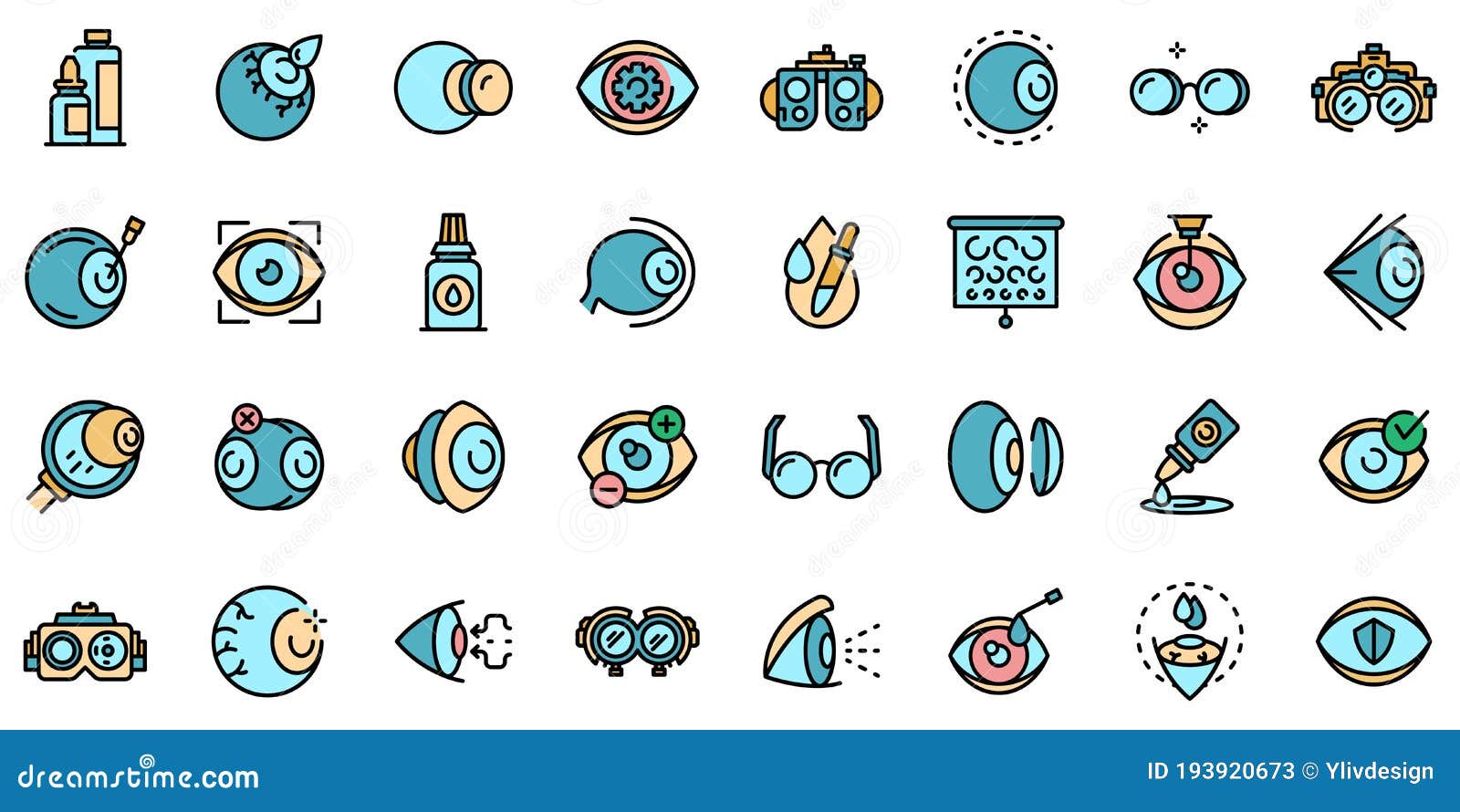 Optician Vector Logo. Ophthalmology Icon | CartoonDealer.com #78977169