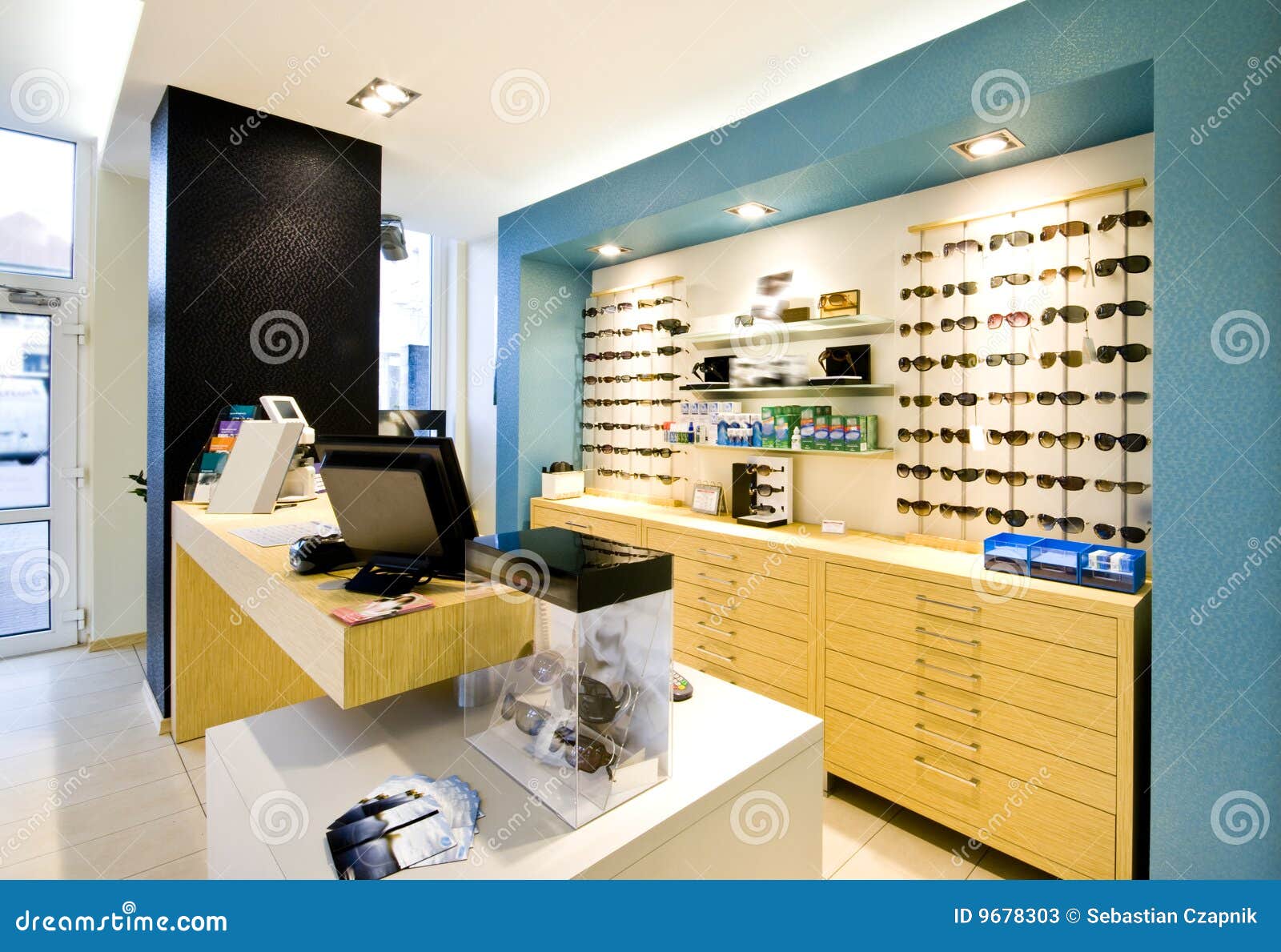 Optician shop stock image. Image of shop, luxury, offer - 9678303