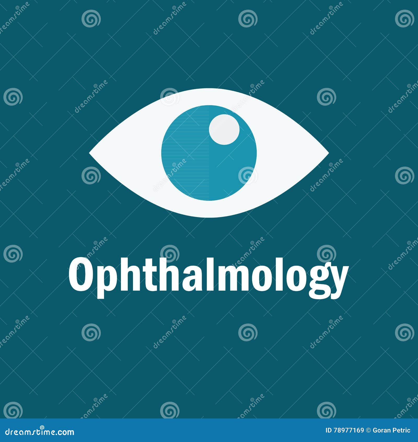 Optician Vector Logo. Ophthalmology Icon Stock Vector - Illustration of ...
