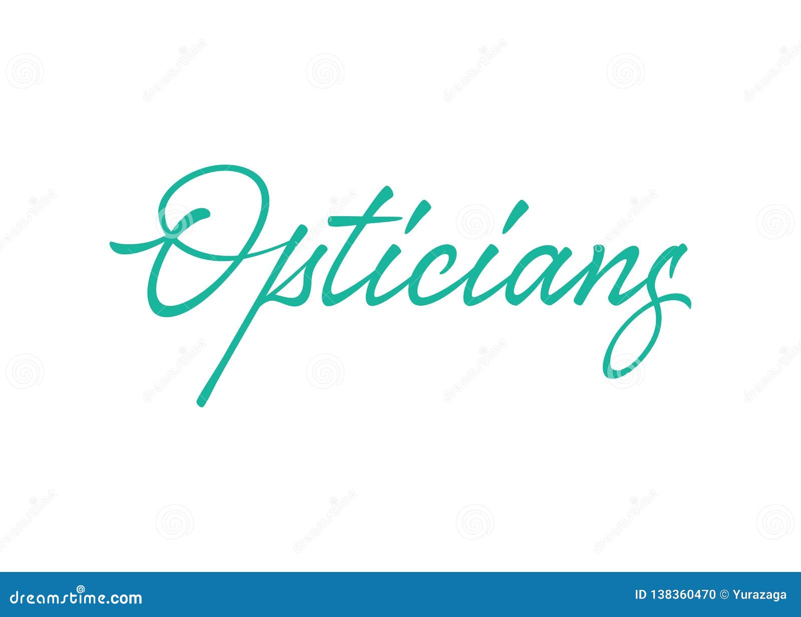 Opticians vector lettering stock vector. Illustration of insignia ...