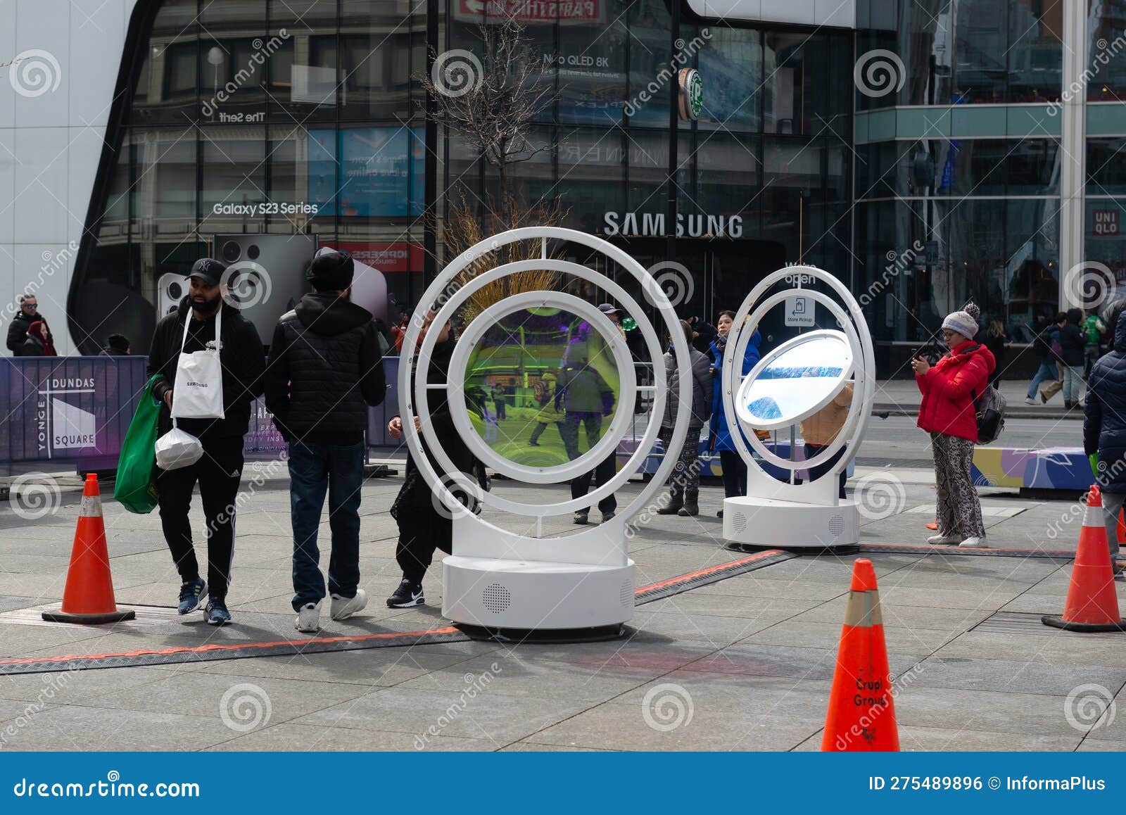 Optik Interactive Installation in Toronto Editorial Photo - Image of ...