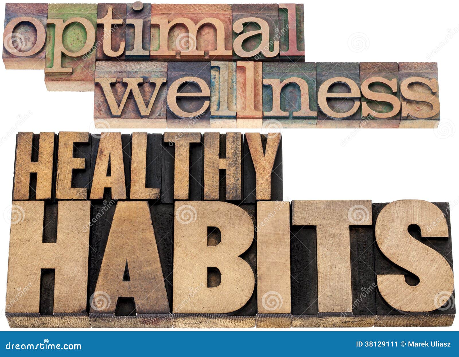 Optimal Wellness and Healthy Habits Stock Image - Image of healthy ...