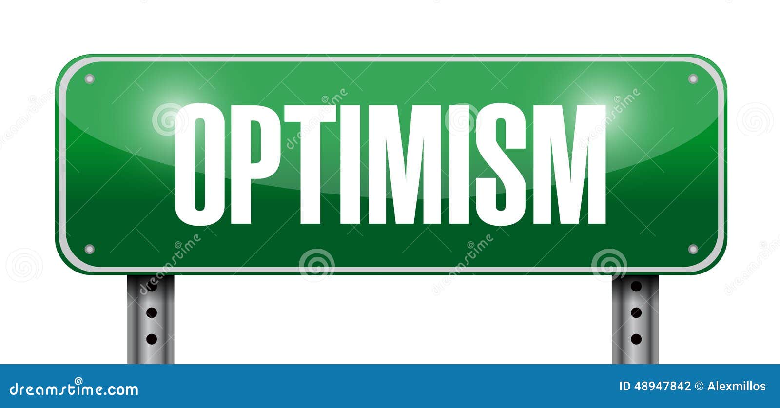 Optimism Street Sign Illustration Design Stock Images - Download 2 ...