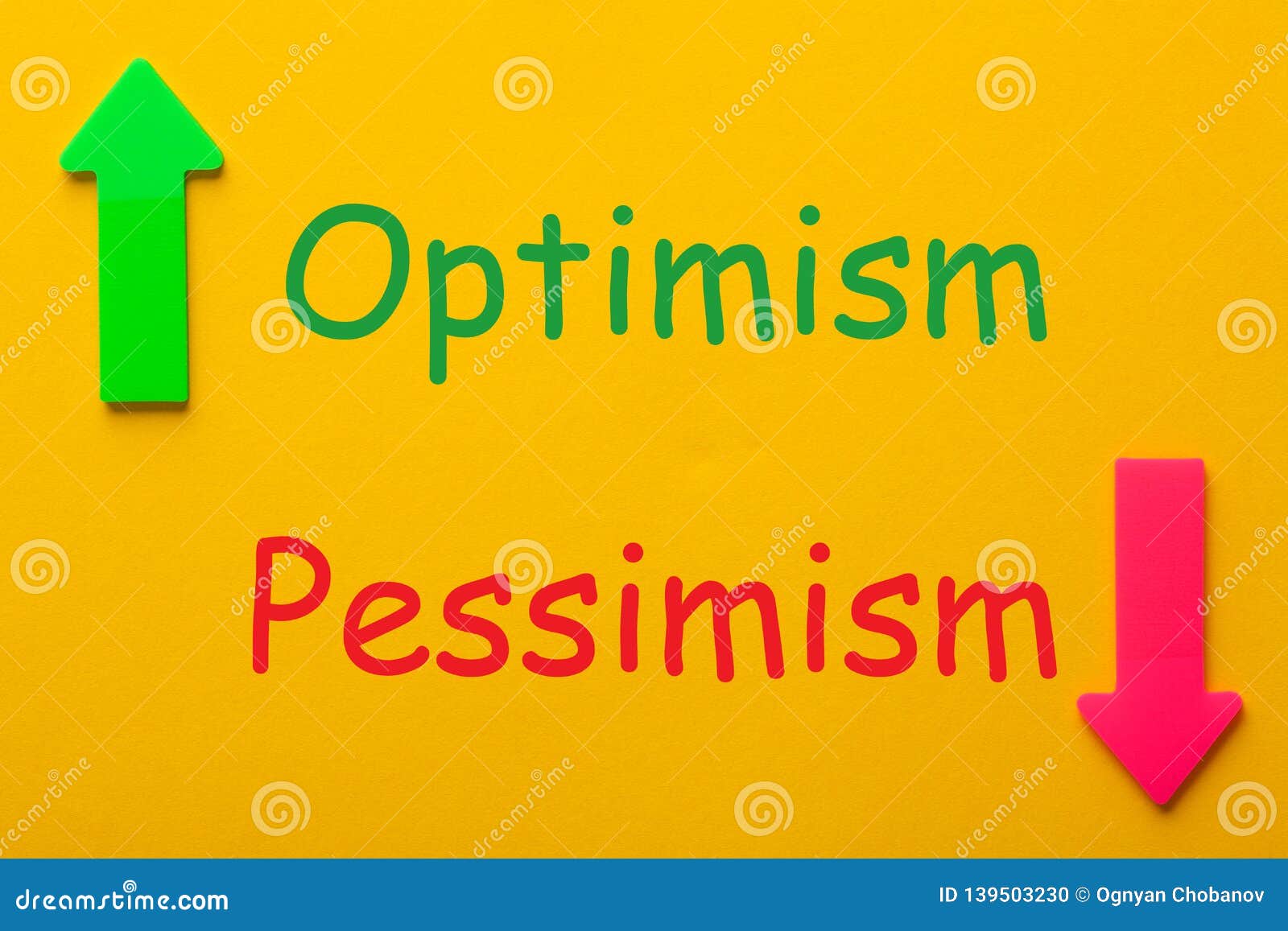 Optimism Pessimism Concept stock illustration. Illustration of ... Optimism Pessimism Concept stock illustration. Illustration of ...