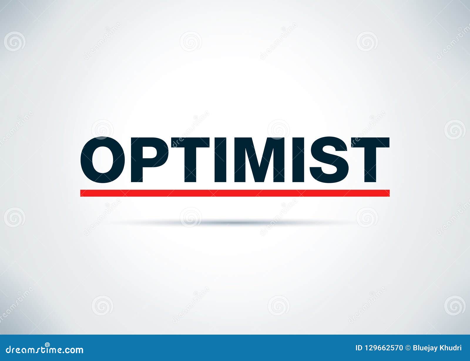 Optimist Abstract Flat Background Design Illustration Stock ...