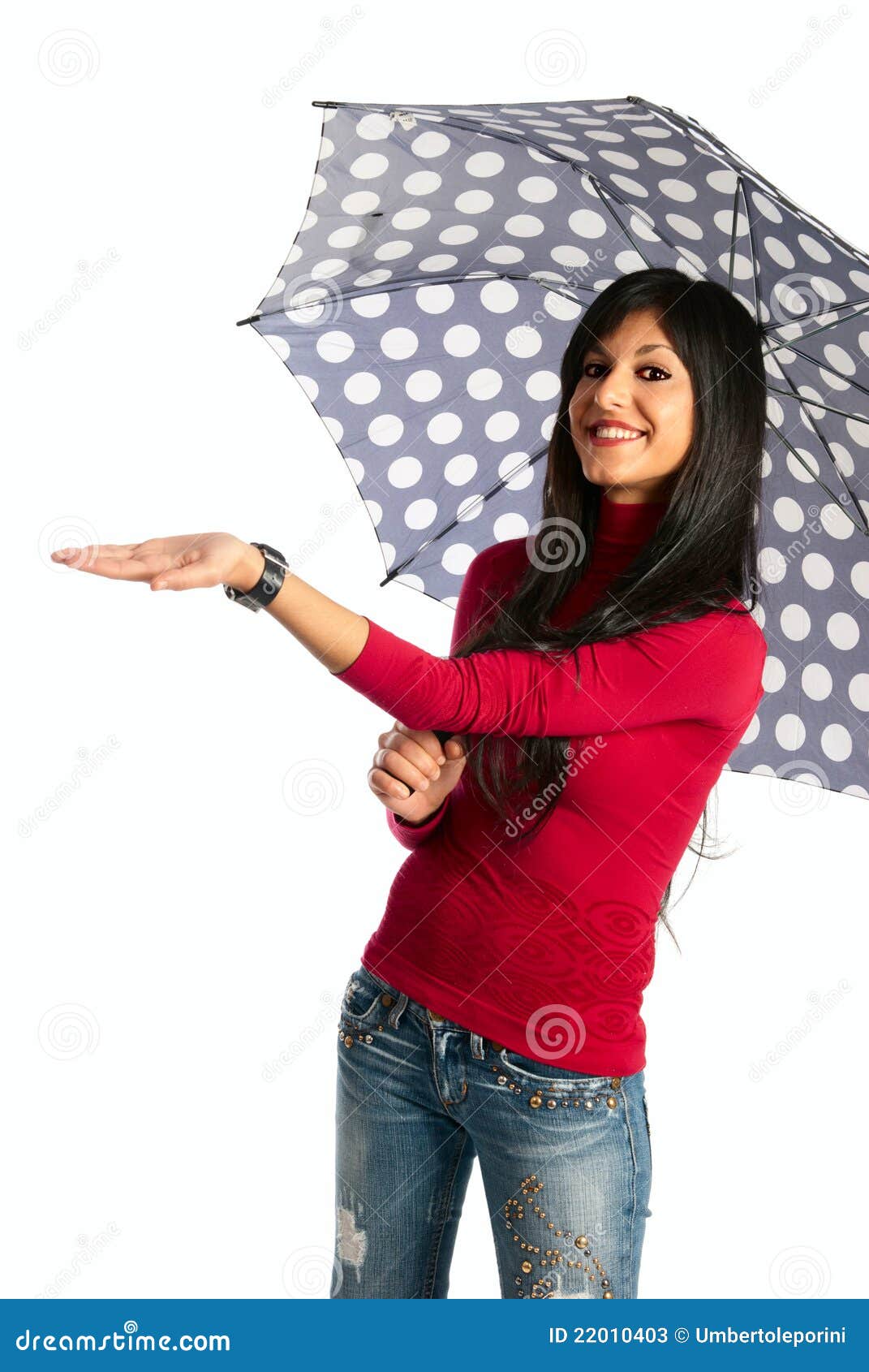 Optimist girl stock image. Image of nice, italian, rain - 22010403