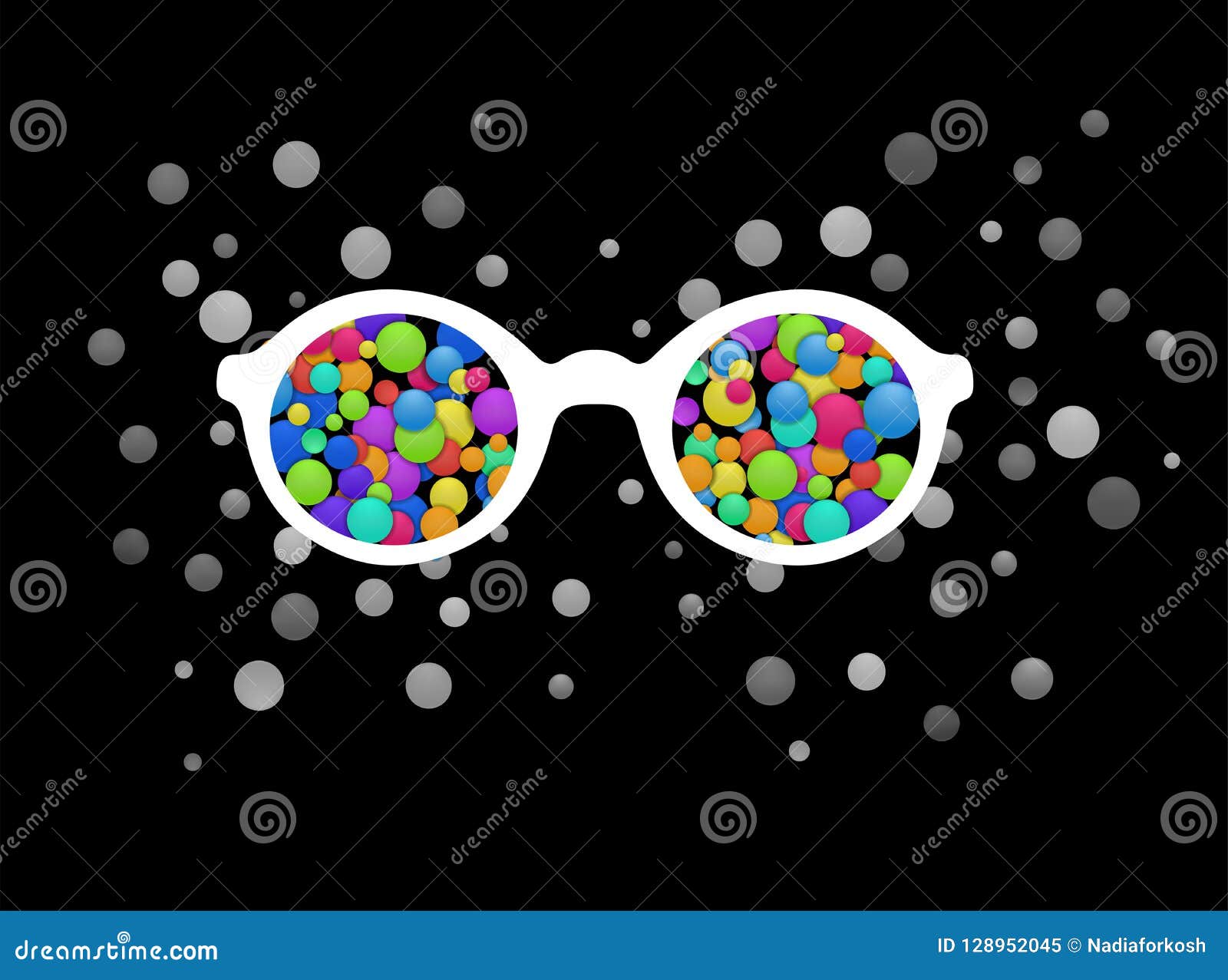 Optimist View Concept, Inner Happiness Concept, Look Bright Idea, Stock ...