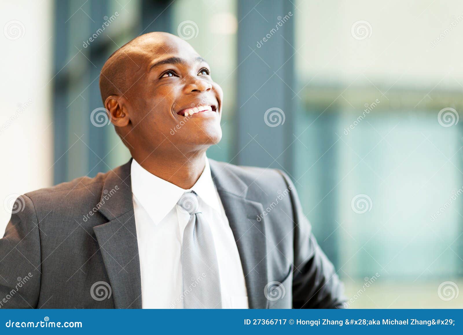 Optimistic African Businessman Stock Image - Image of male, adult: 27366717