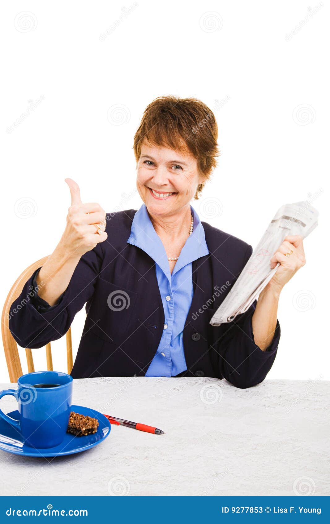 Optimistic about Finding Work Stock Image - Image of hopeful, positive ...