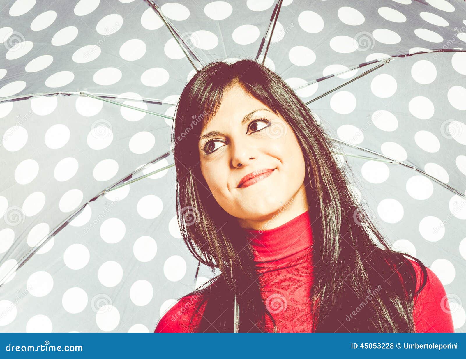 Optimistic girl stock photo. Image of happiness, optimistic - 45053228