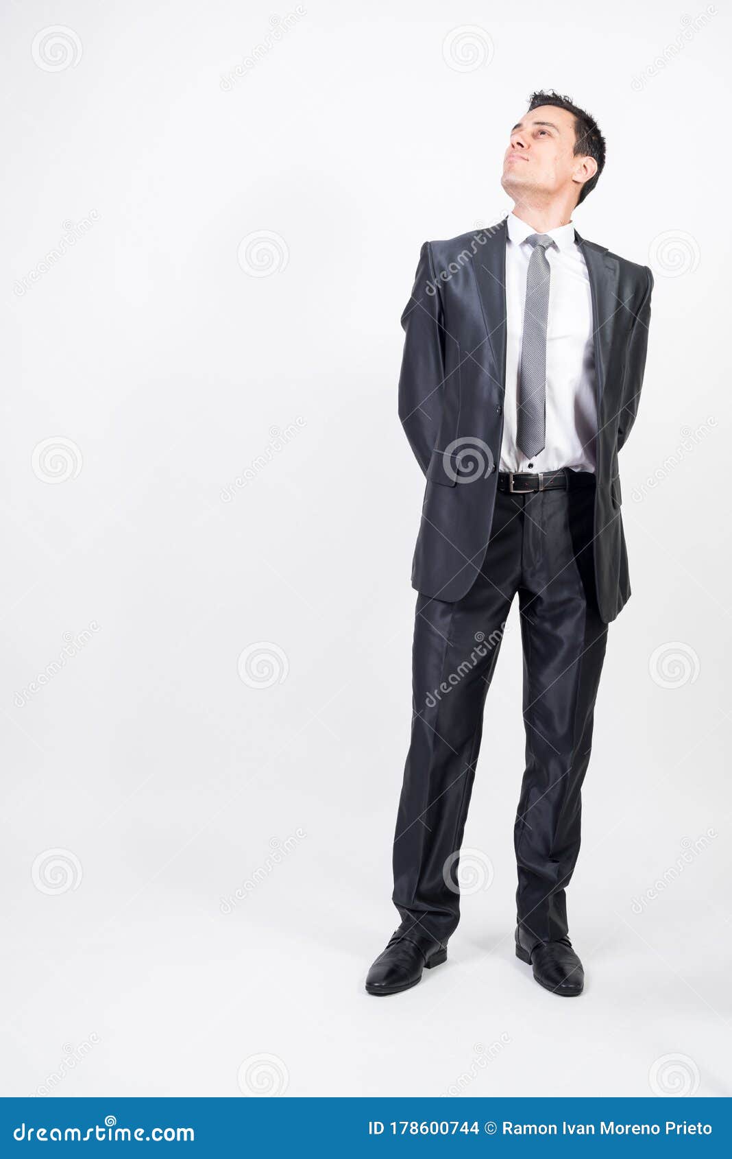 Optimistic man in suit stock photo. Image of suit, wear - 178600744