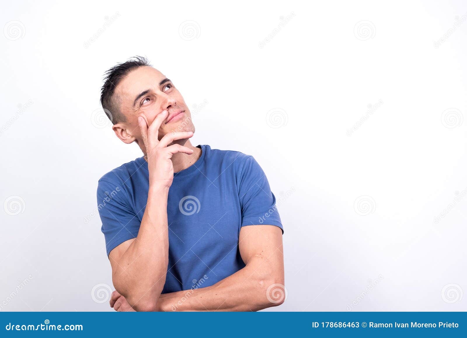 Optimistic man stock image. Image of confident, happy - 178686463