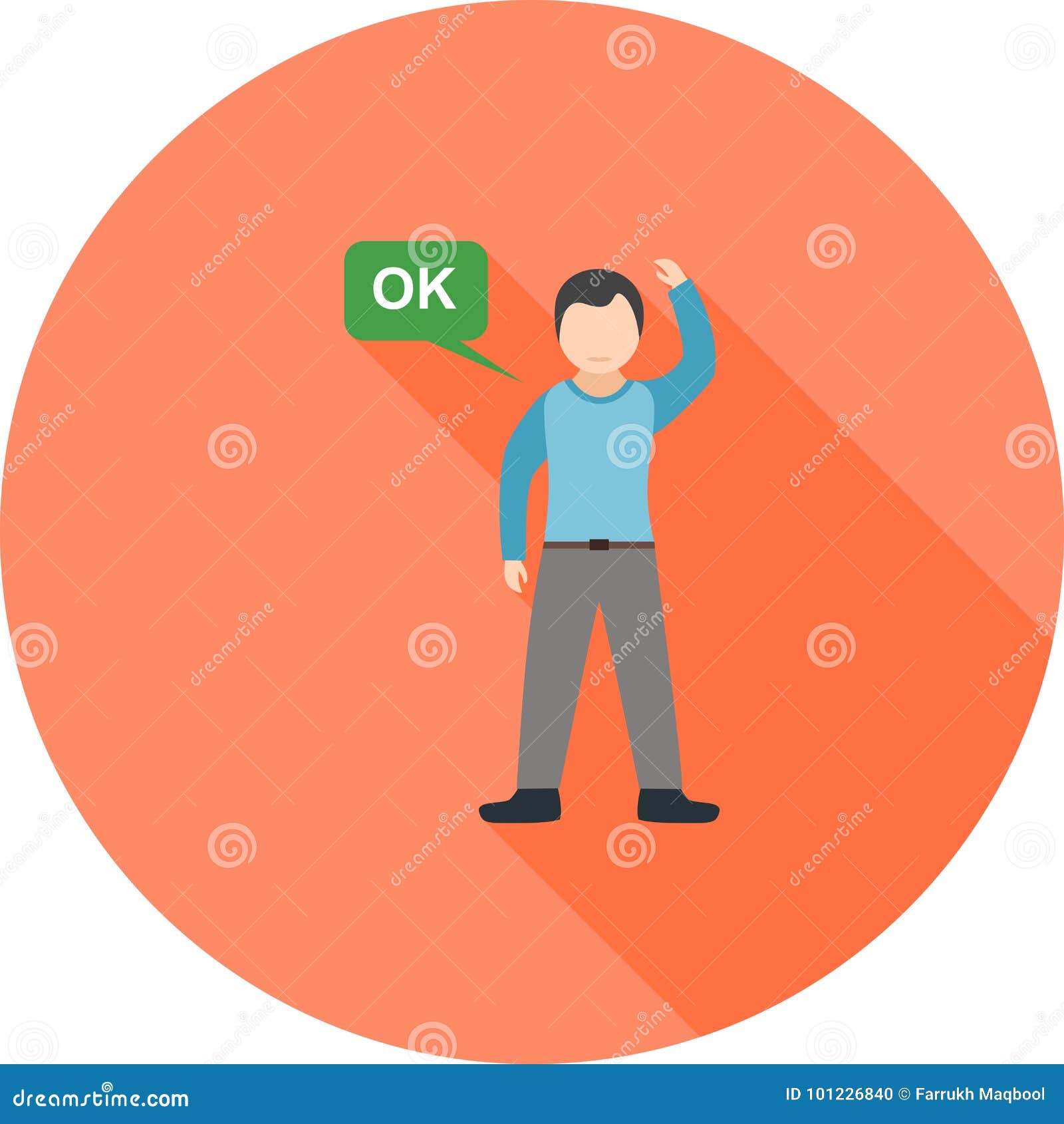 Optimistic stock vector. Illustration of optimistic - 101226840