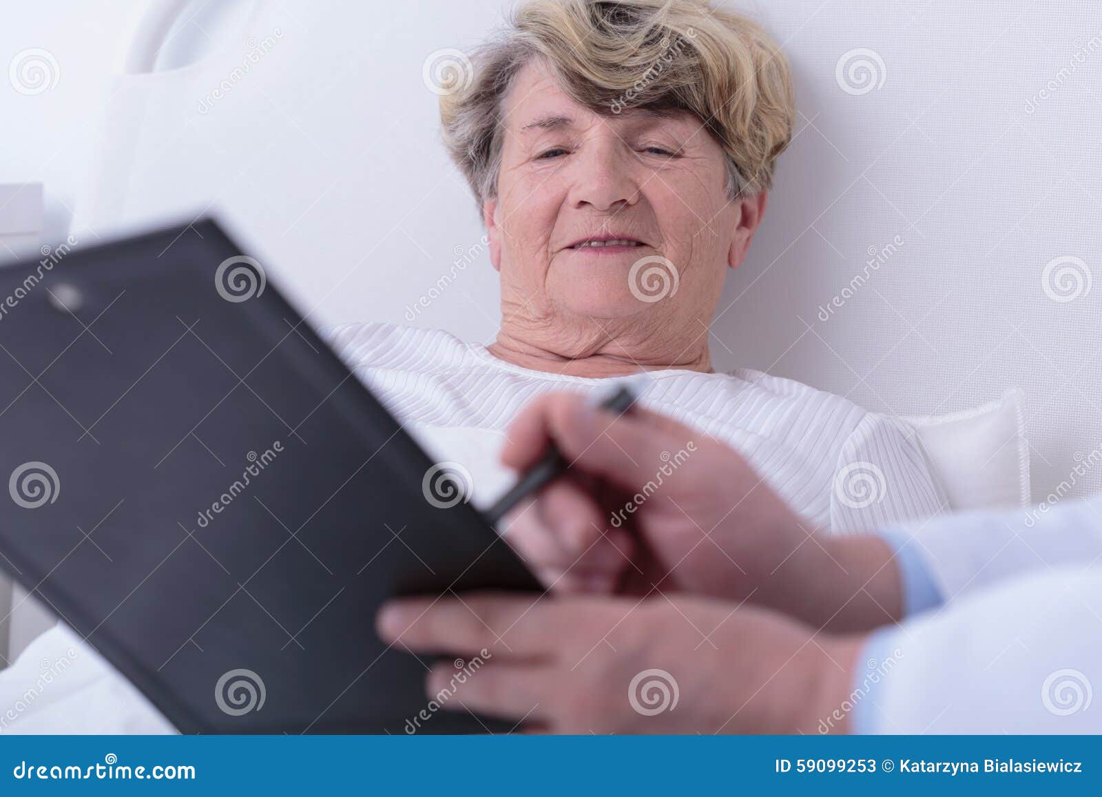 Optimistic test results stock image. Image of hope, patient - 59099253