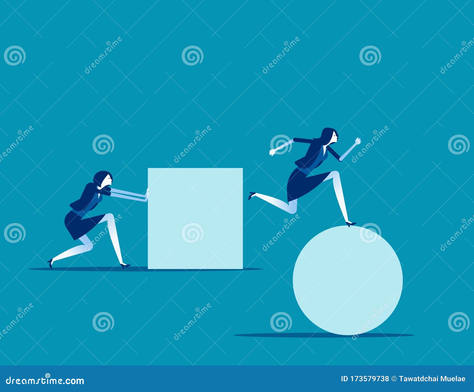 Optimization and Intelligent for Working. Concept Business Strategy ...