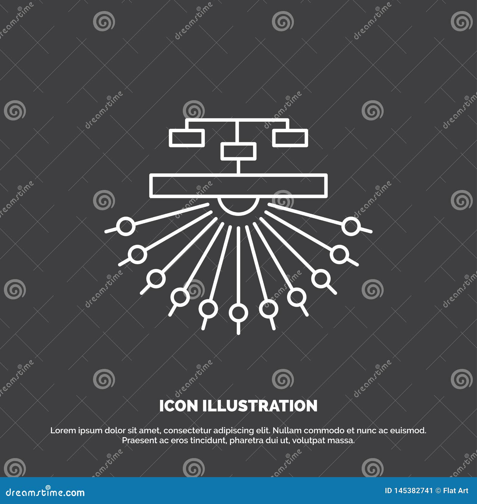 Optimization, Site, Site, Structure, Web Icon. Line Vector Symbol for UI and UX, Website or ...