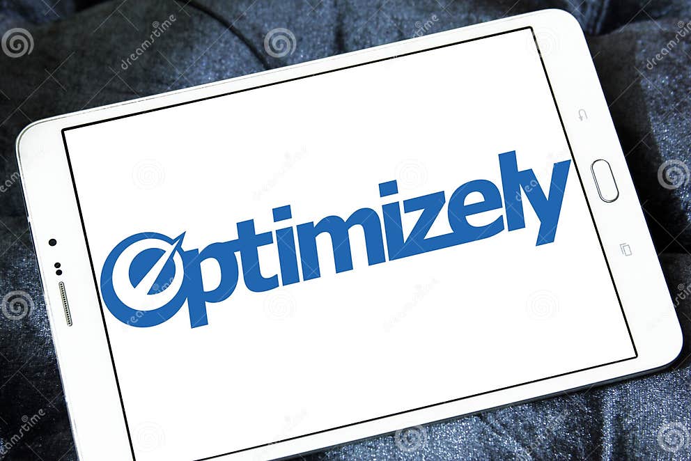 Optimizely company logo editorial stock image. Image of american ...