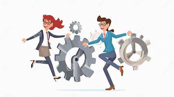 Optimizing Employee Performance Abstract Vector Concept Stock ...