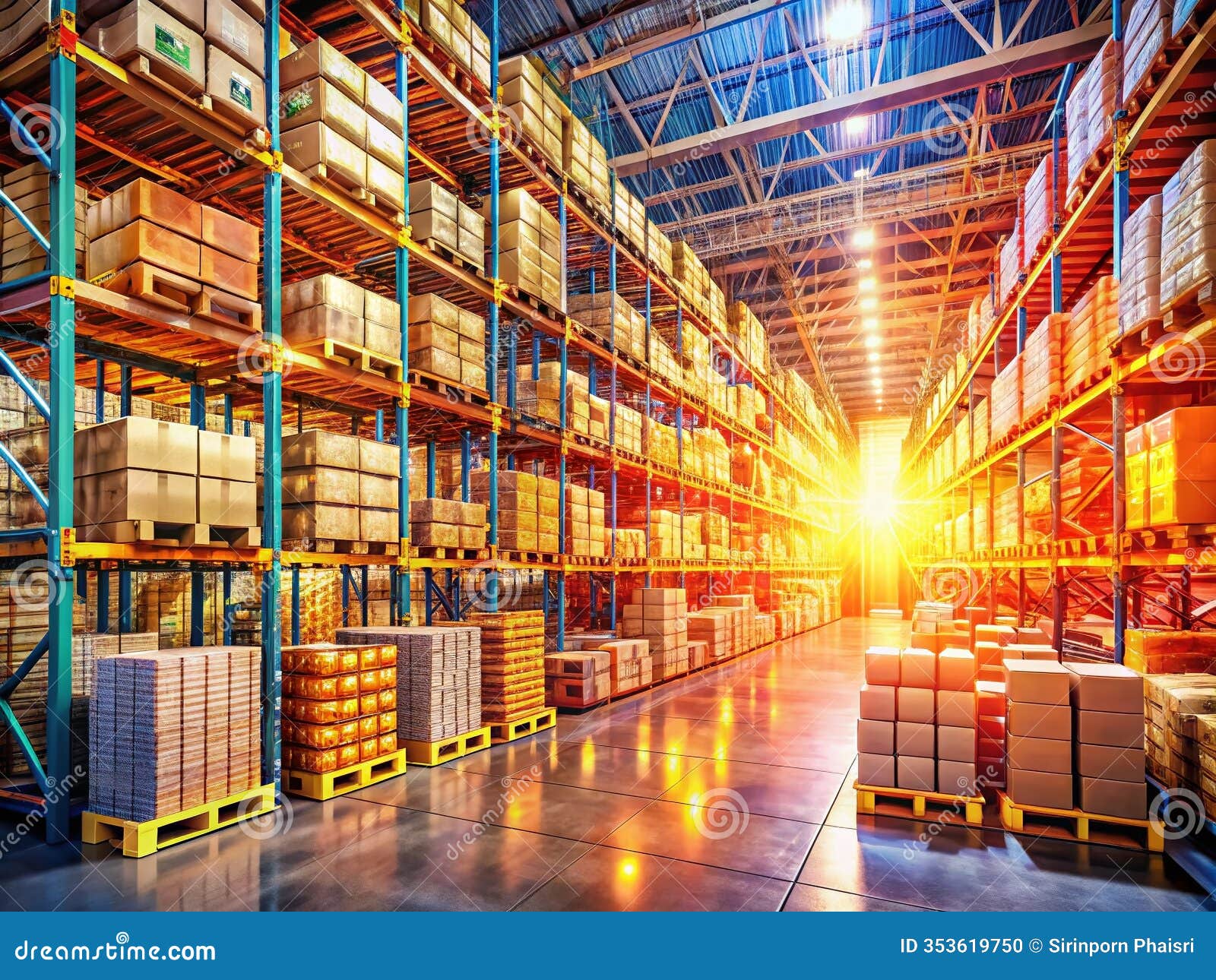 Optimizing Food Supply Chains Efficient Warehouse Logistics Featuring ...