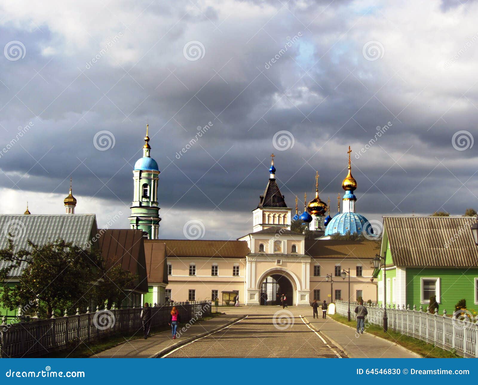 The Optina Hermitage stock photo. Image of temple, optina - 64546830