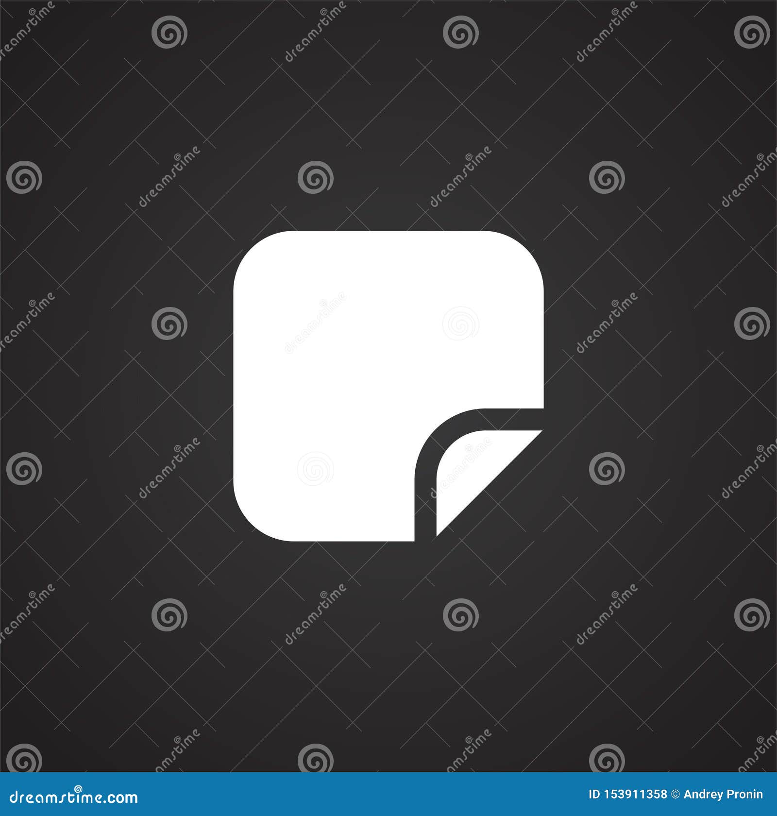 Option Button Icon on Background for Graphic and Web Design. Simple ...