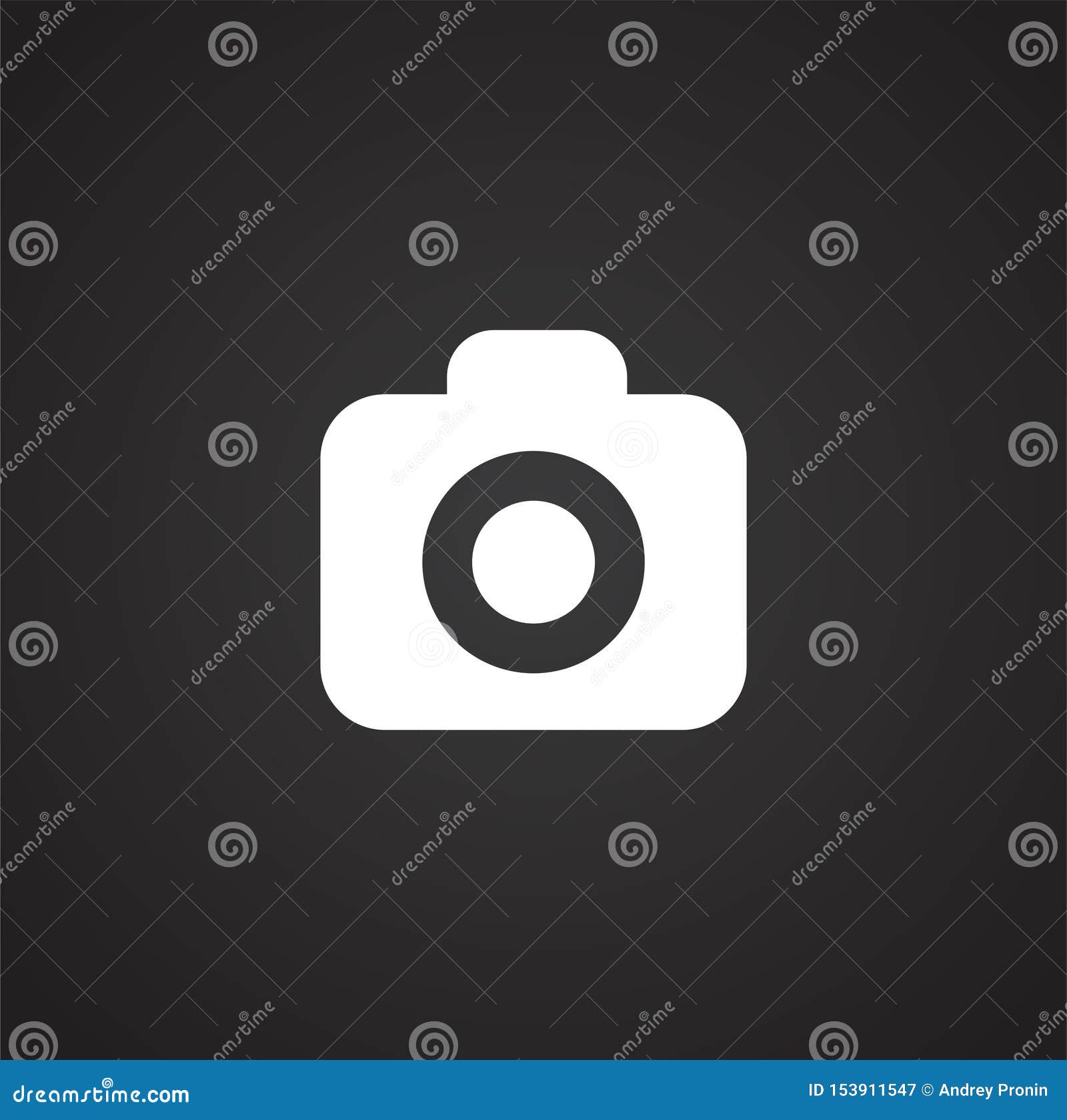 Option Button Icon on Background for Graphic and Web Design. Simple ...