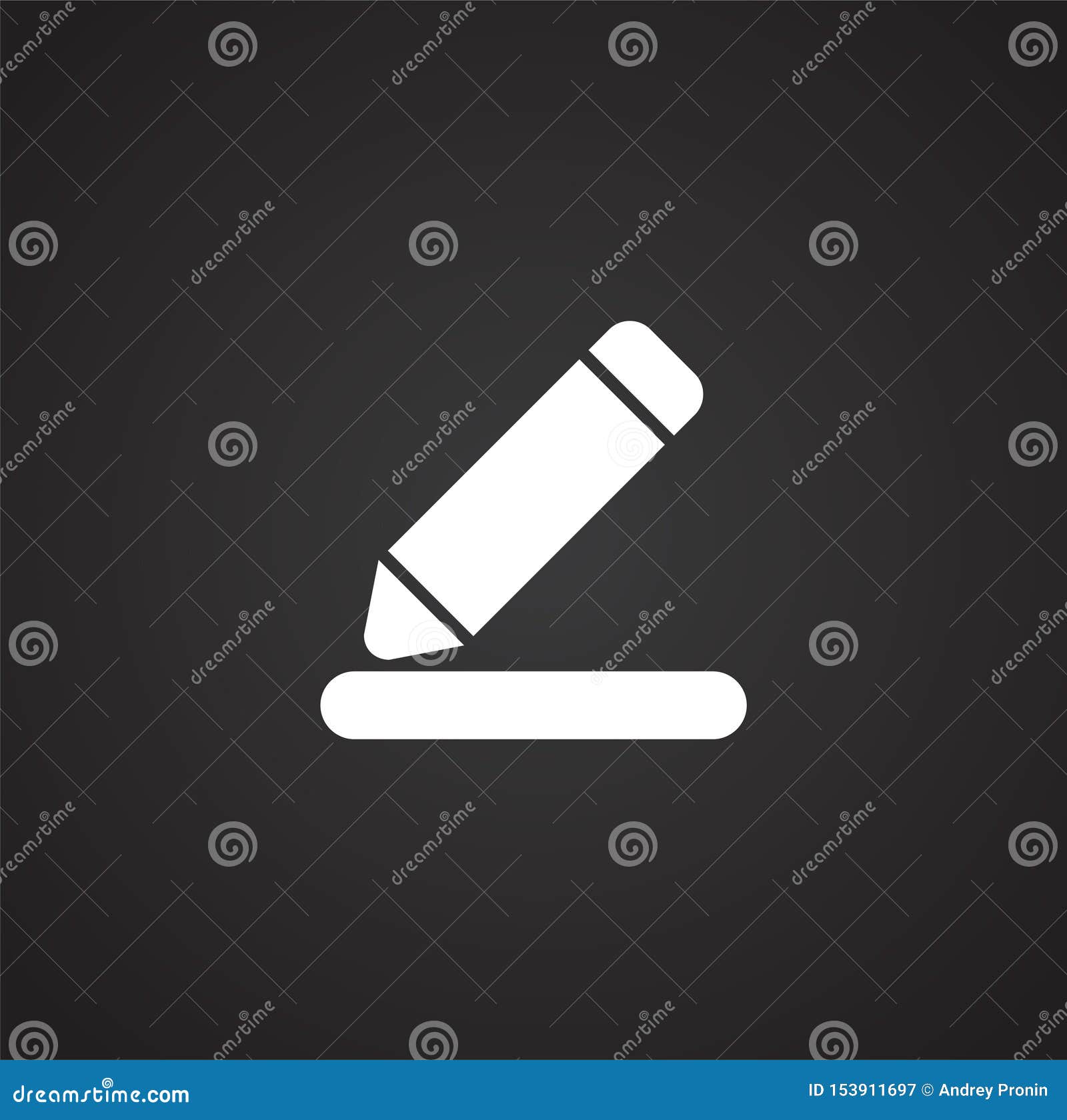 Option Button Icon on Background for Graphic and Web Design. Simple ...