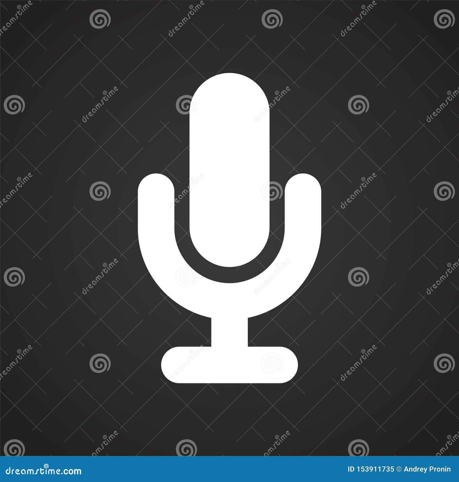 Option Button Icon on Background for Graphic and Web Design. Simple ...