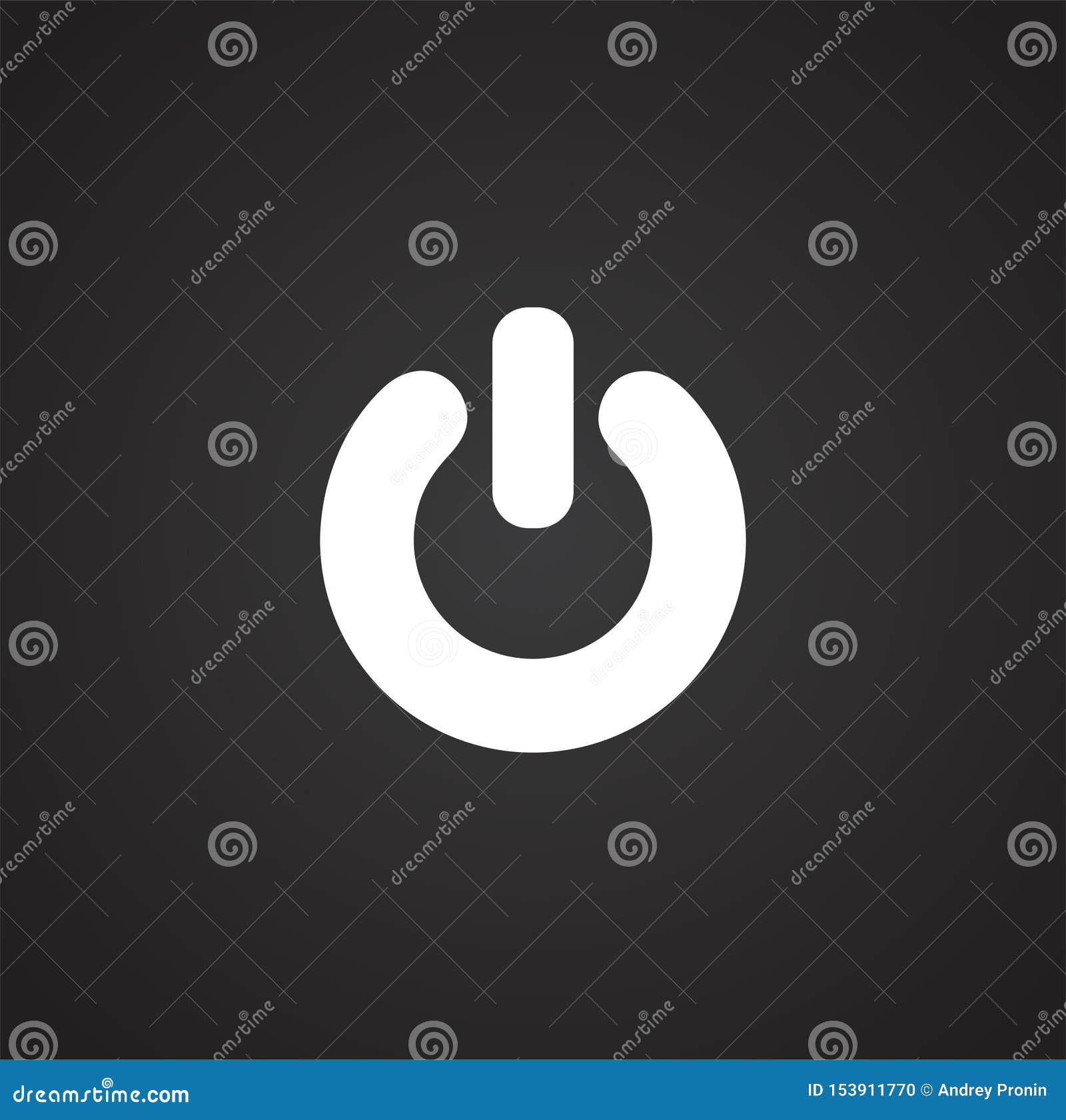 Option Button Icon on Background for Graphic and Web Design. Simple ...