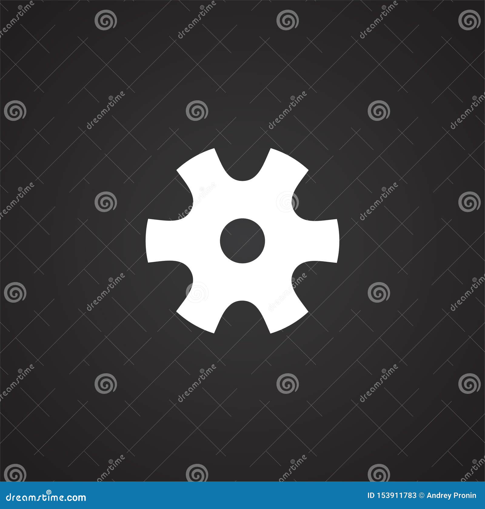 Option Button Icon on Background for Graphic and Web Design. Simple ...