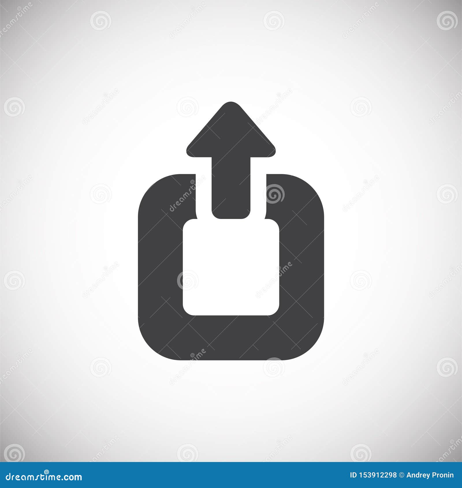 Option Button Icon on Background for Graphic and Web Design. Simple ...