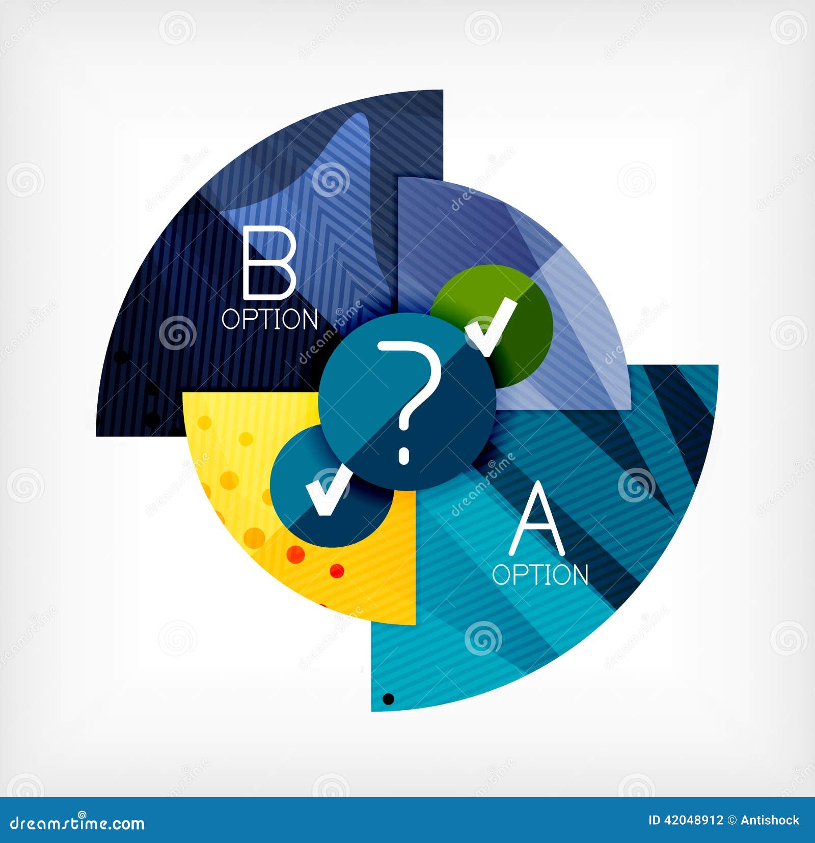 Option Infographic Presentation Layout Stock Vector - Illustration of ...