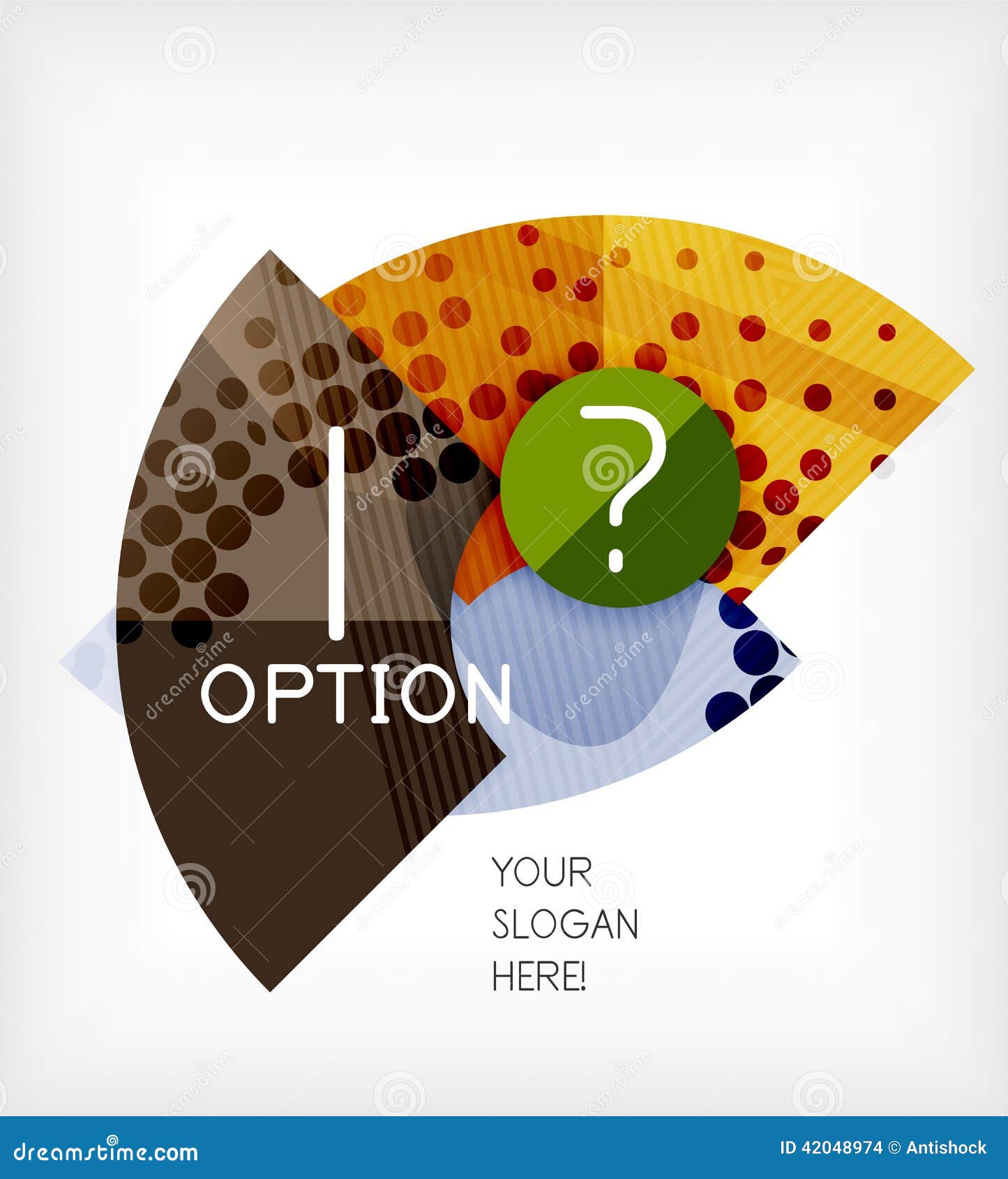 Option Infographic Presentation Layout Stock Vector - Illustration of ...