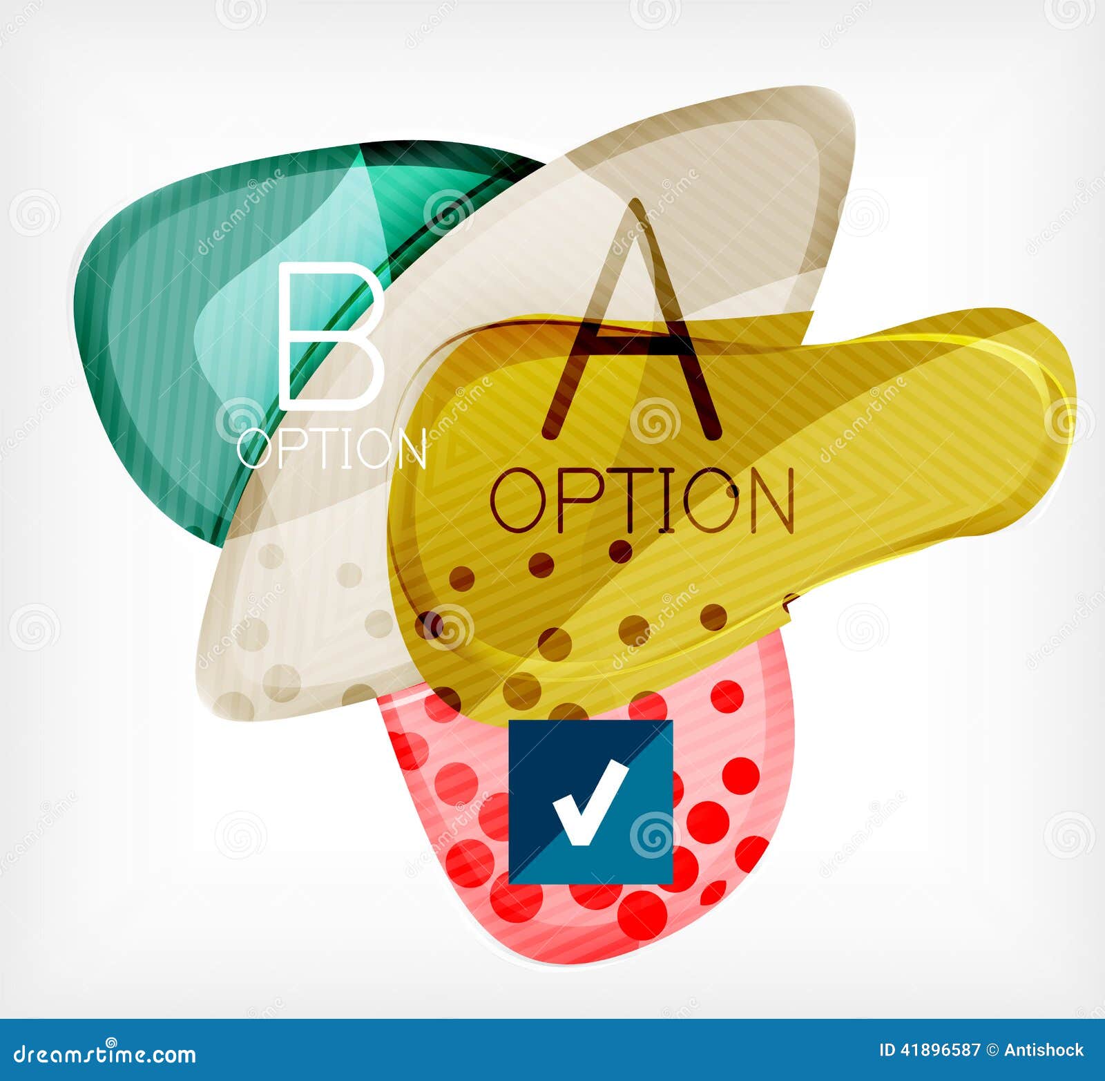 Option Infographic Presentation Layout Stock Vector - Illustration of ...