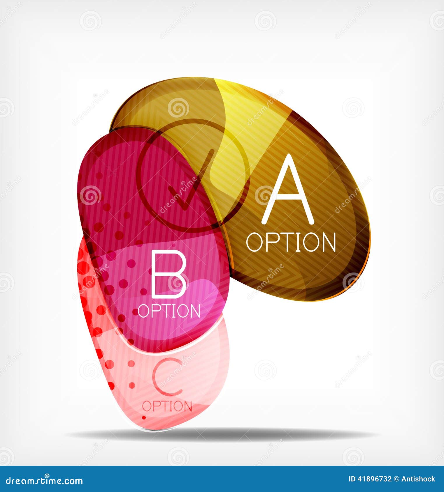 Option Infographic Presentation Layout Stock Vector - Illustration of ...