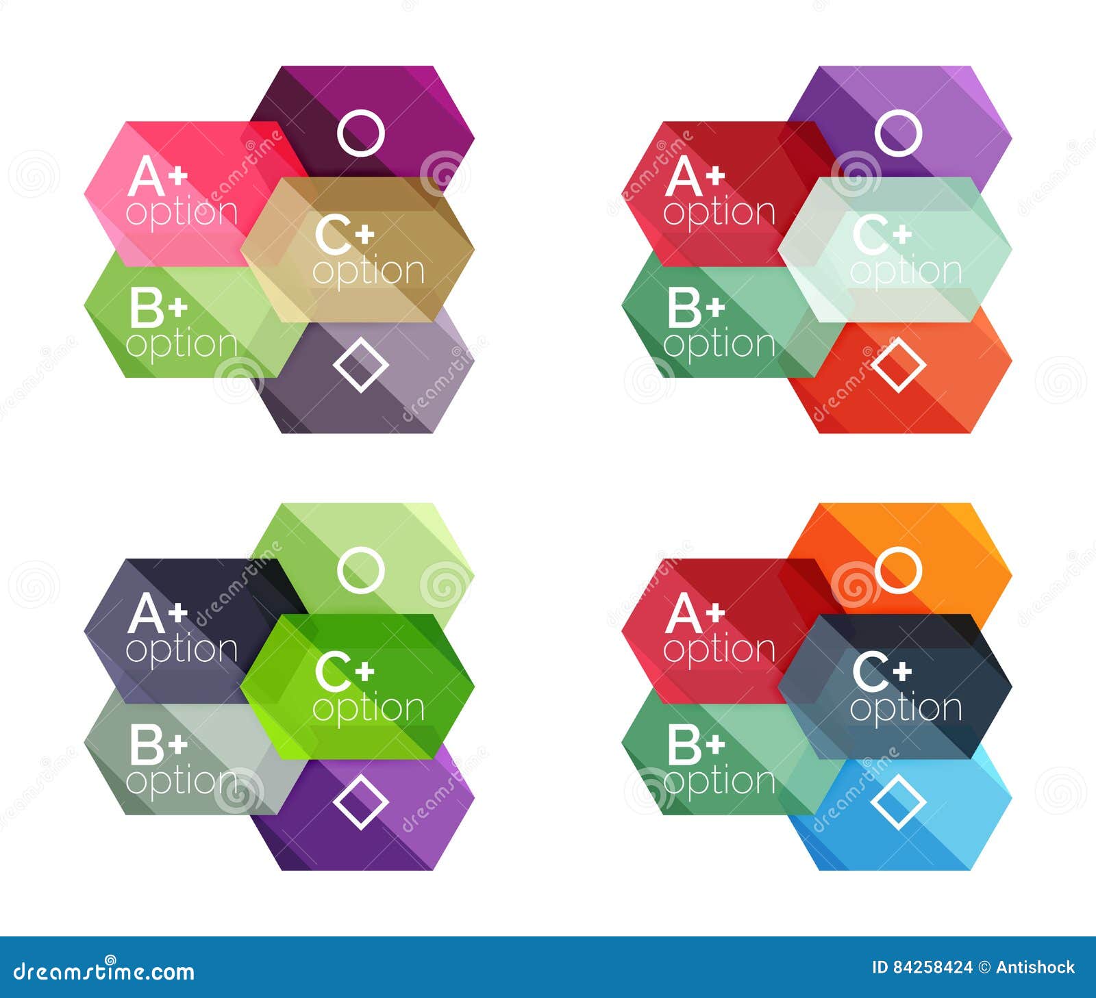 Option Infographic Templates Stock Illustration - Illustration of ...