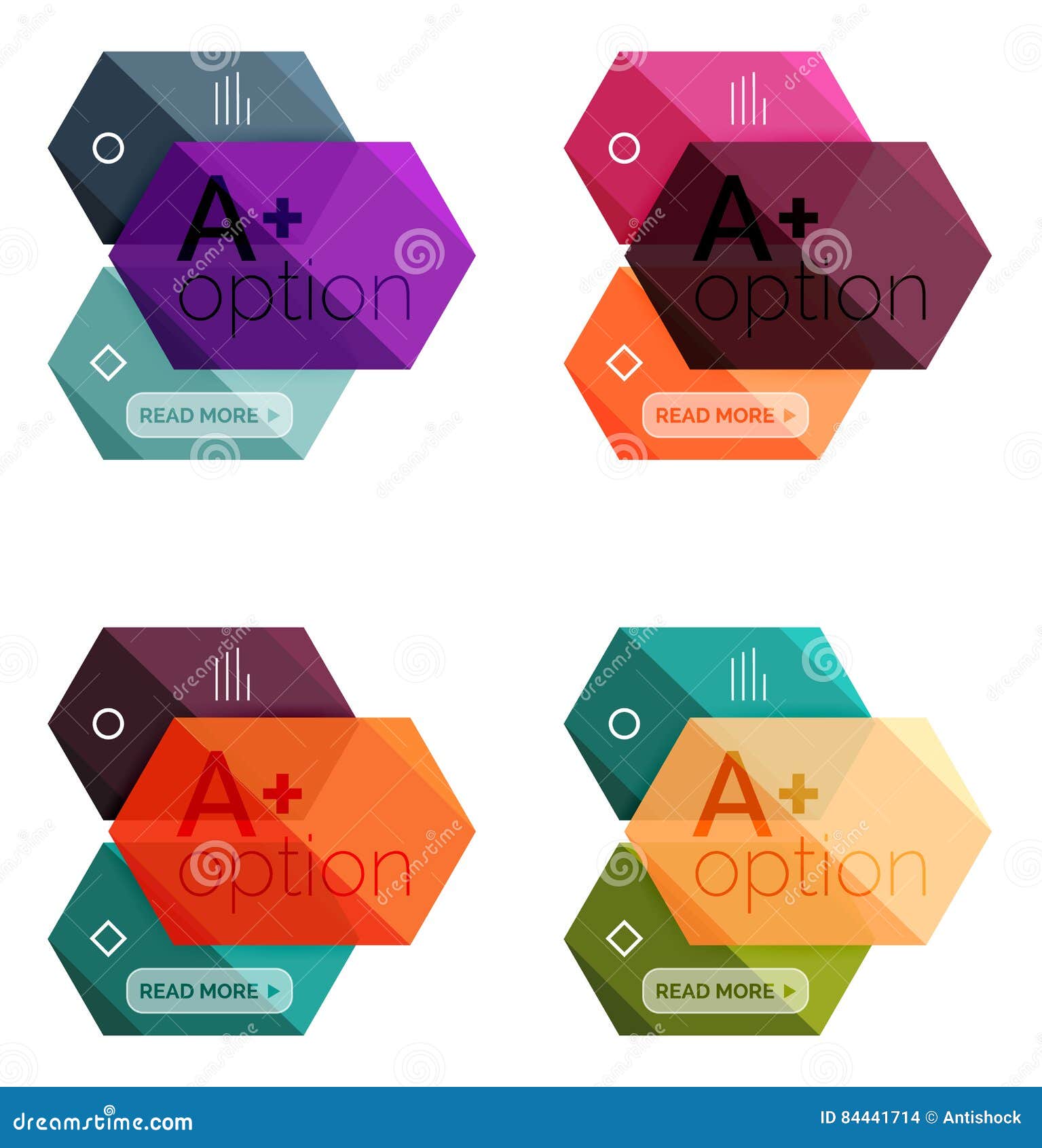 Option Infographic Templates Stock Illustration - Illustration of frame ...