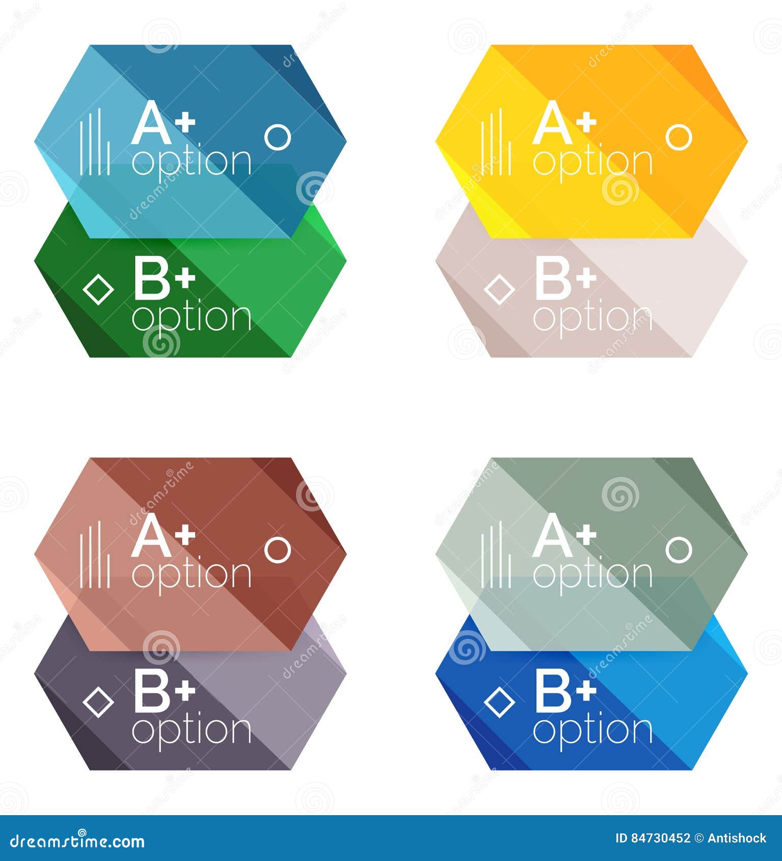 Option Infographic Templates Stock Vector - Illustration of graphic ...