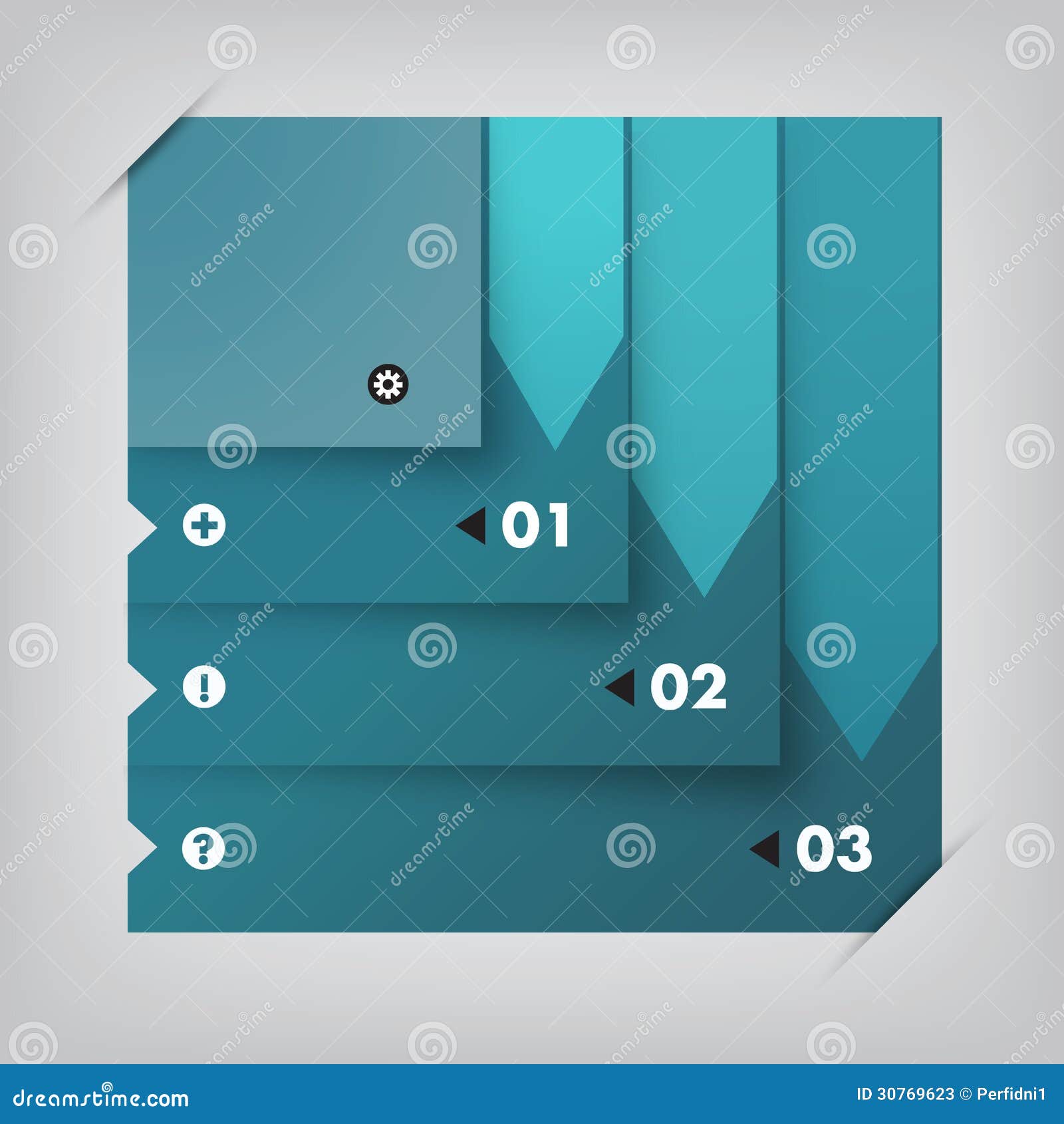 Option Labels - Progress Background Stock Vector - Illustration of ...