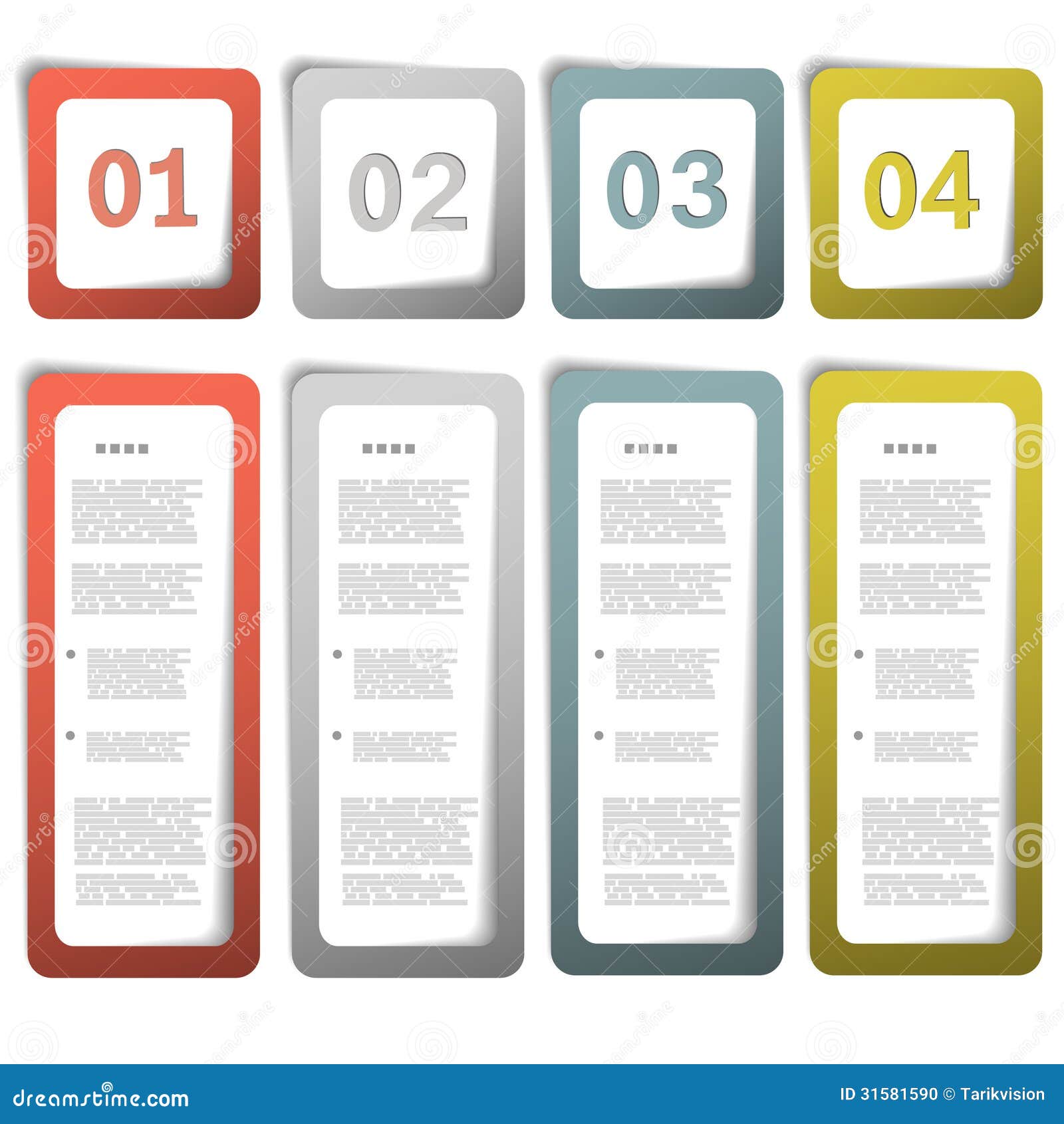 Option Paper Frames Vector Illustration | CartoonDealer.com #31581590