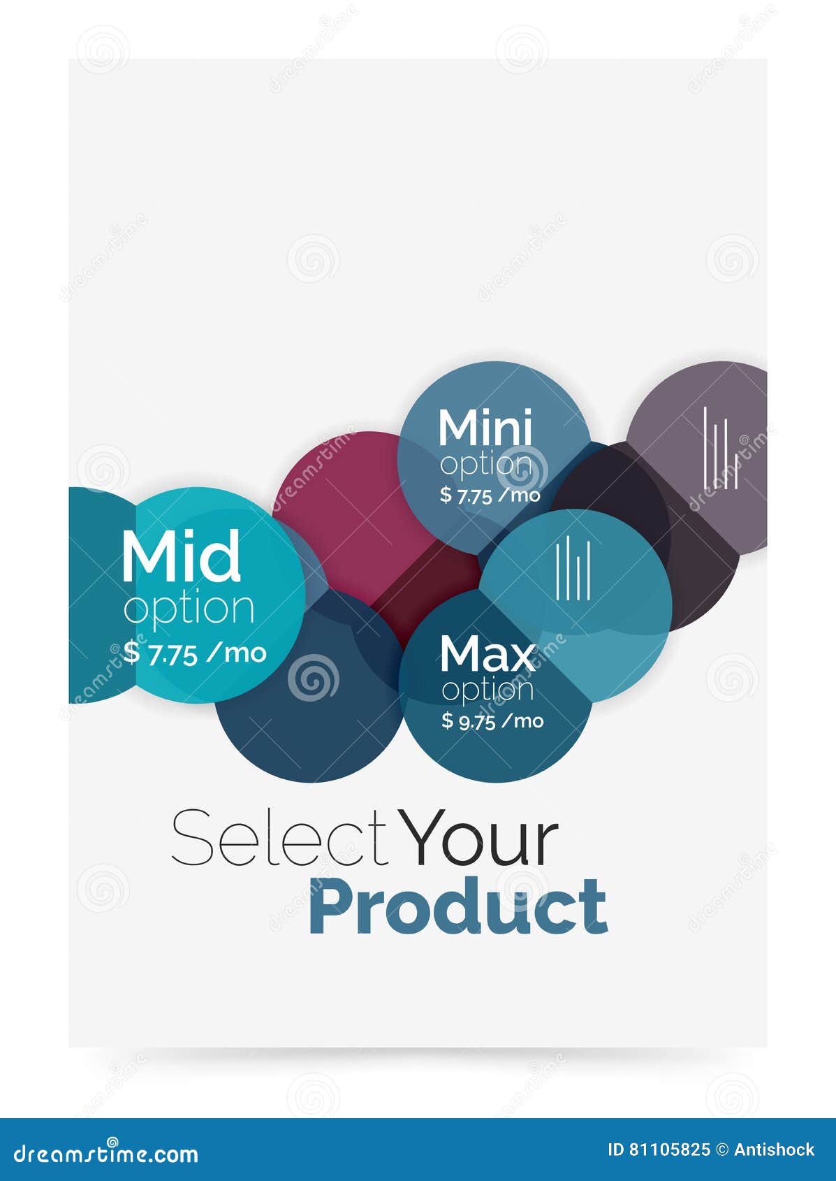 Option Select Infographic Banner Stock Vector - Illustration of data ...