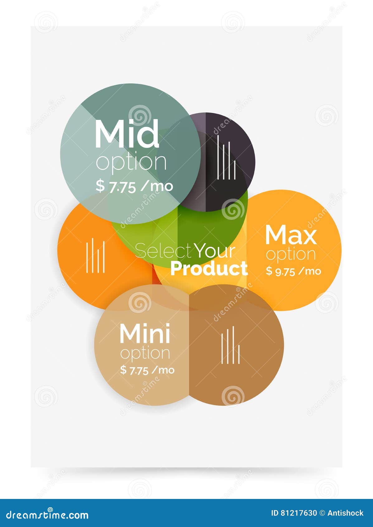 Option Select Infographic Banner Stock Vector - Illustration of plan ...