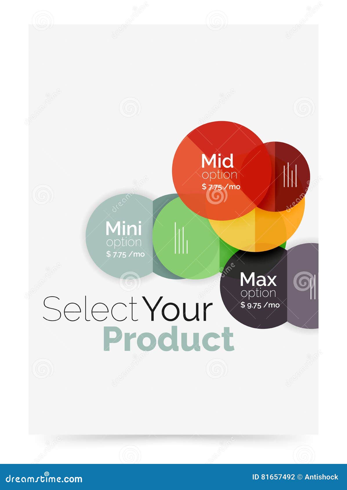 Option Select Infographic Banner Stock Vector - Illustration of modern ...