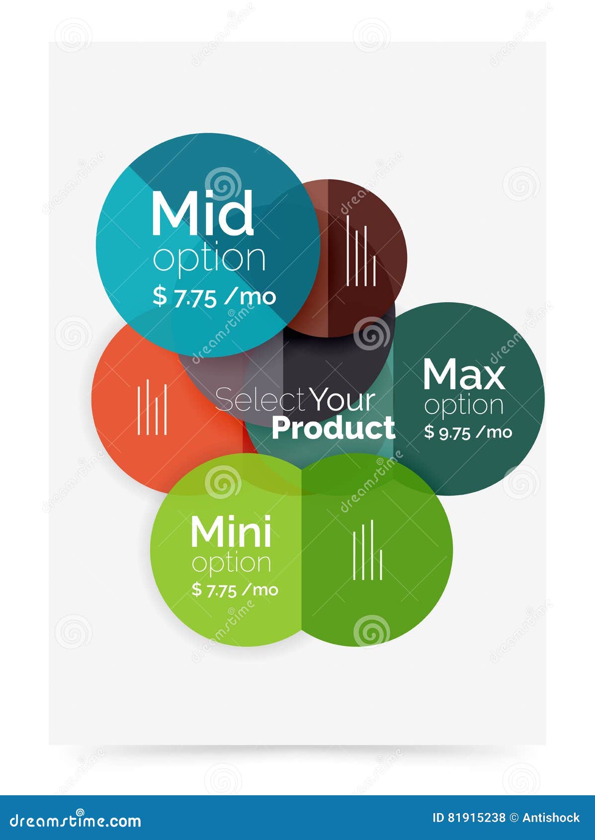 Option Select Infographic Banner Stock Vector - Illustration of element ...