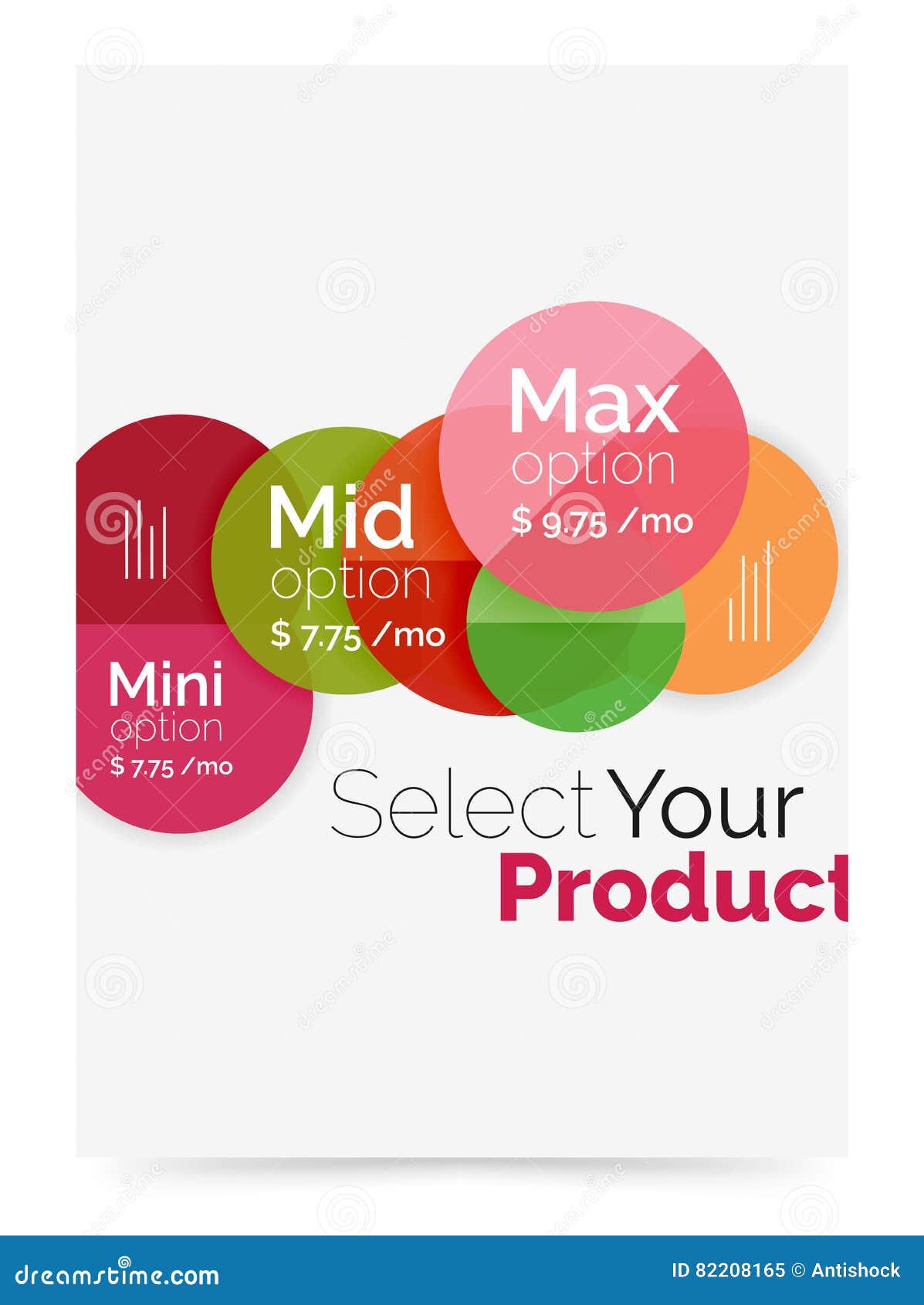 Option Select Infographic Banner Stock Vector - Illustration of ...