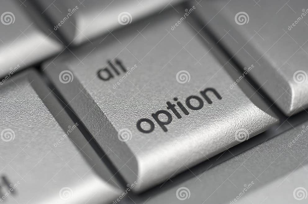 Option Shortcut Key stock photo. Image of horizontal - 29661764