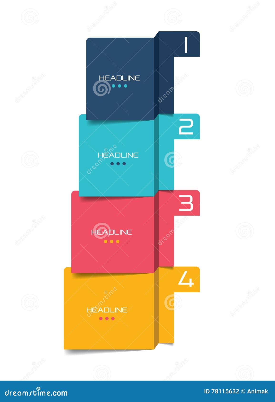 3 Step Tab, Schedule, Template, Banner, Infographic, Diagram, Chart ...